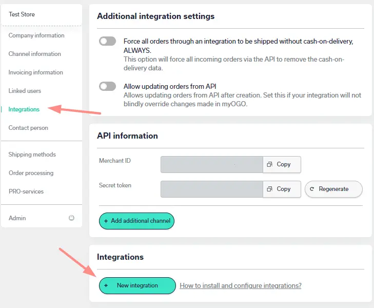 Integrations - ChannelEngine | OGOship support